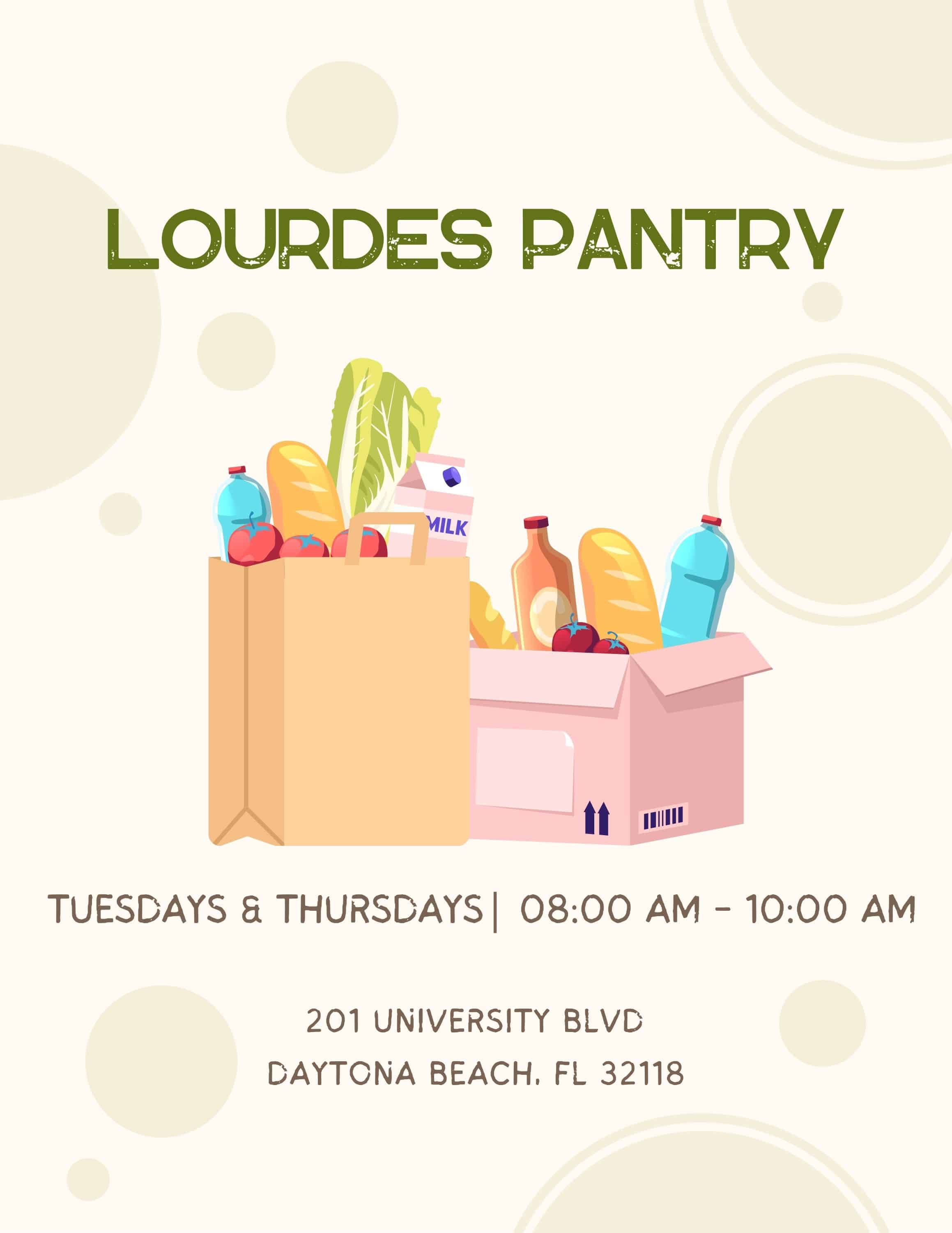 Lourdes Pantry - Our Lady Of Lourdes